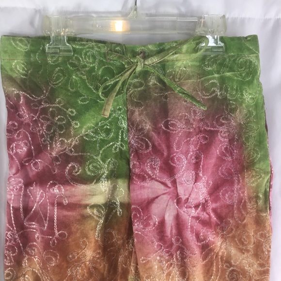 funky kids | Bottoms | Funky Kids Hippy Boho Capris Girls Sz | Poshmark